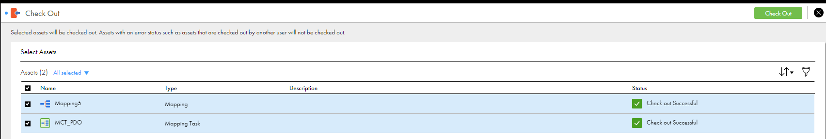 Scenario 1: Deleting a mapping and its dependencies from a source-controlled organization