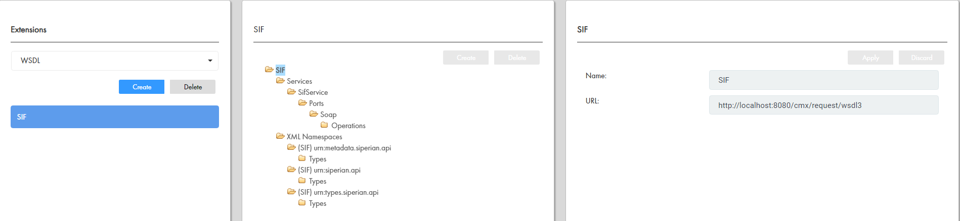 Uploading a WSDL File